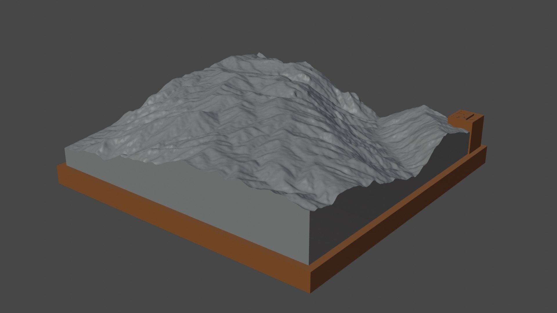 Kuh-e Rag 3D model 3D printable | CGTrader