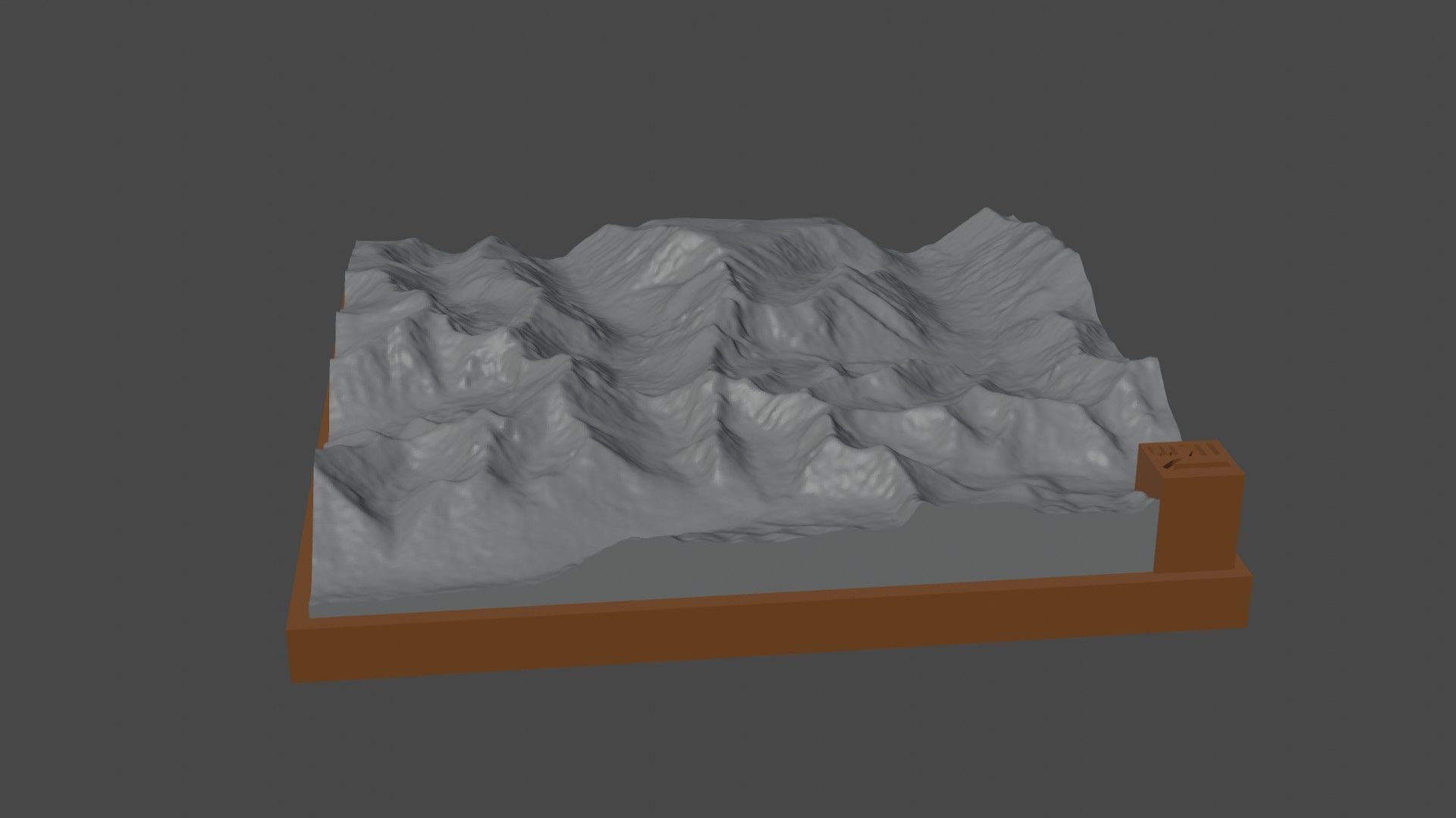 Turgen Uul 3D model 3D printable | CGTrader