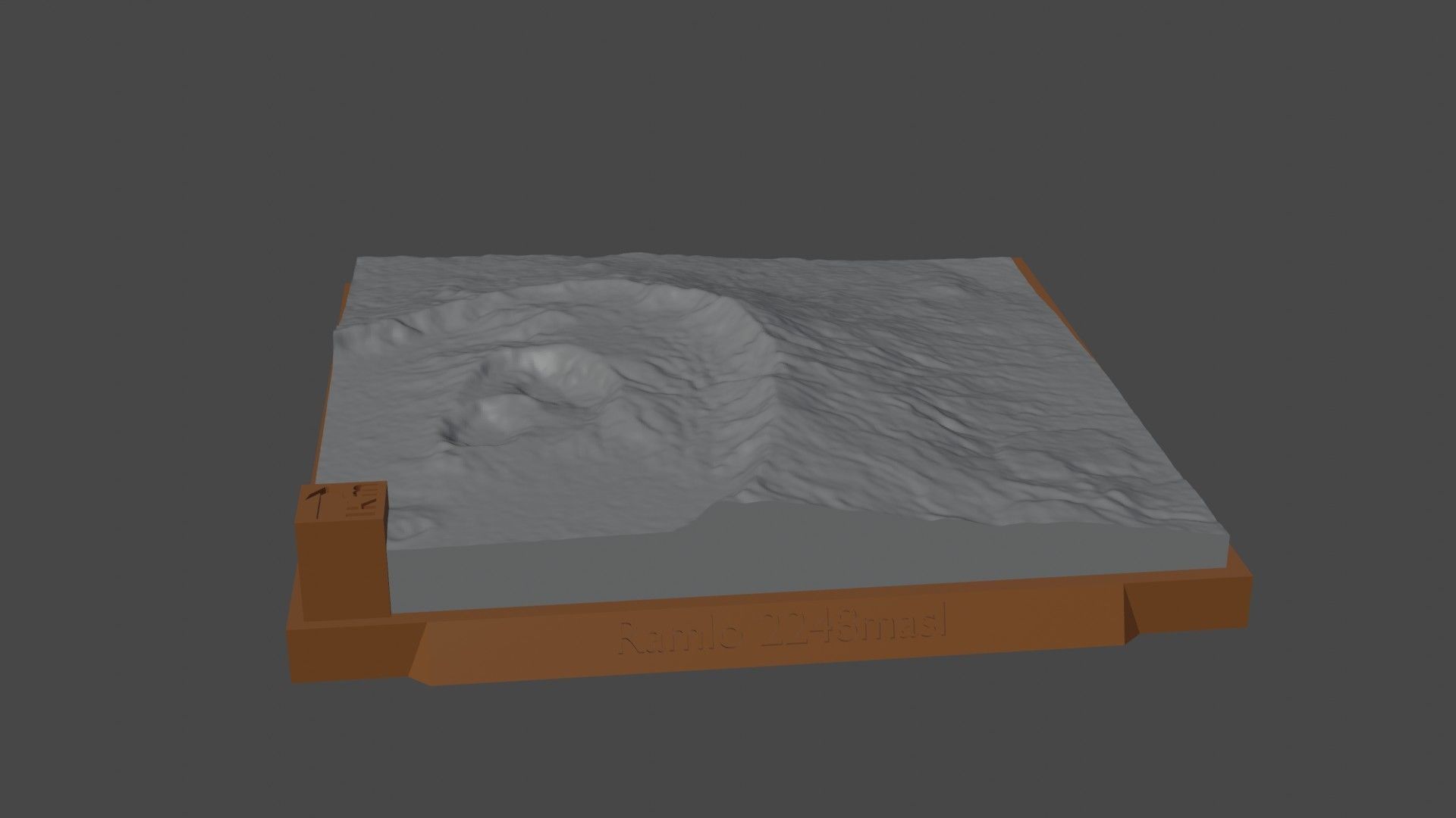Ramlo mountain 3D model 3D printable | CGTrader