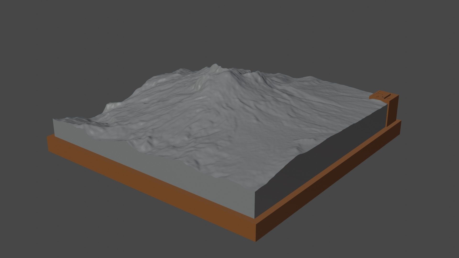 Volcan Antisana 3D model 3D printable | CGTrader