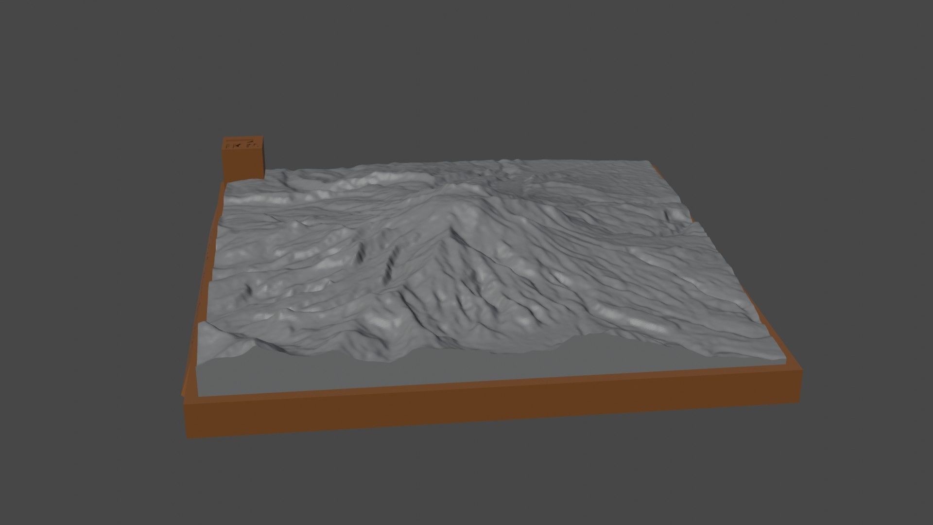 Volcan Calbuco 3D model 3D printable | CGTrader