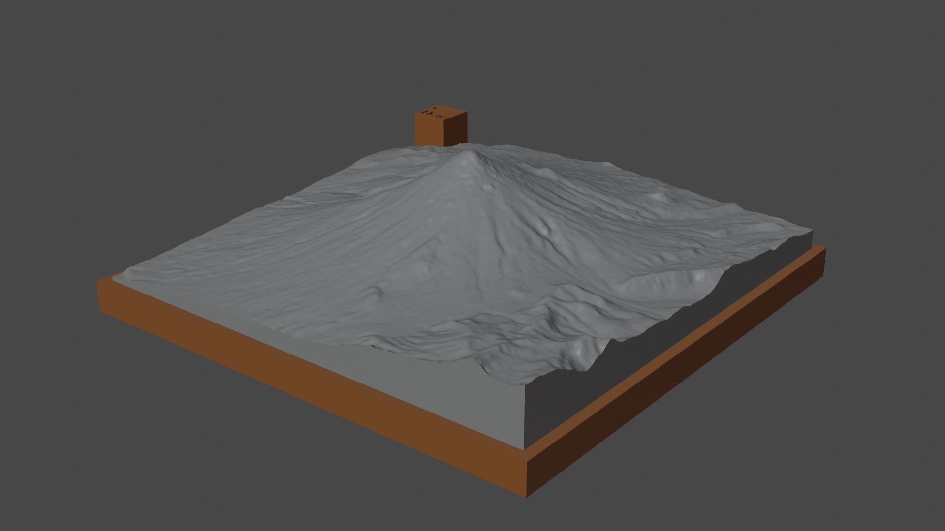 Volcan Osorno 3D model 3D printable | CGTrader