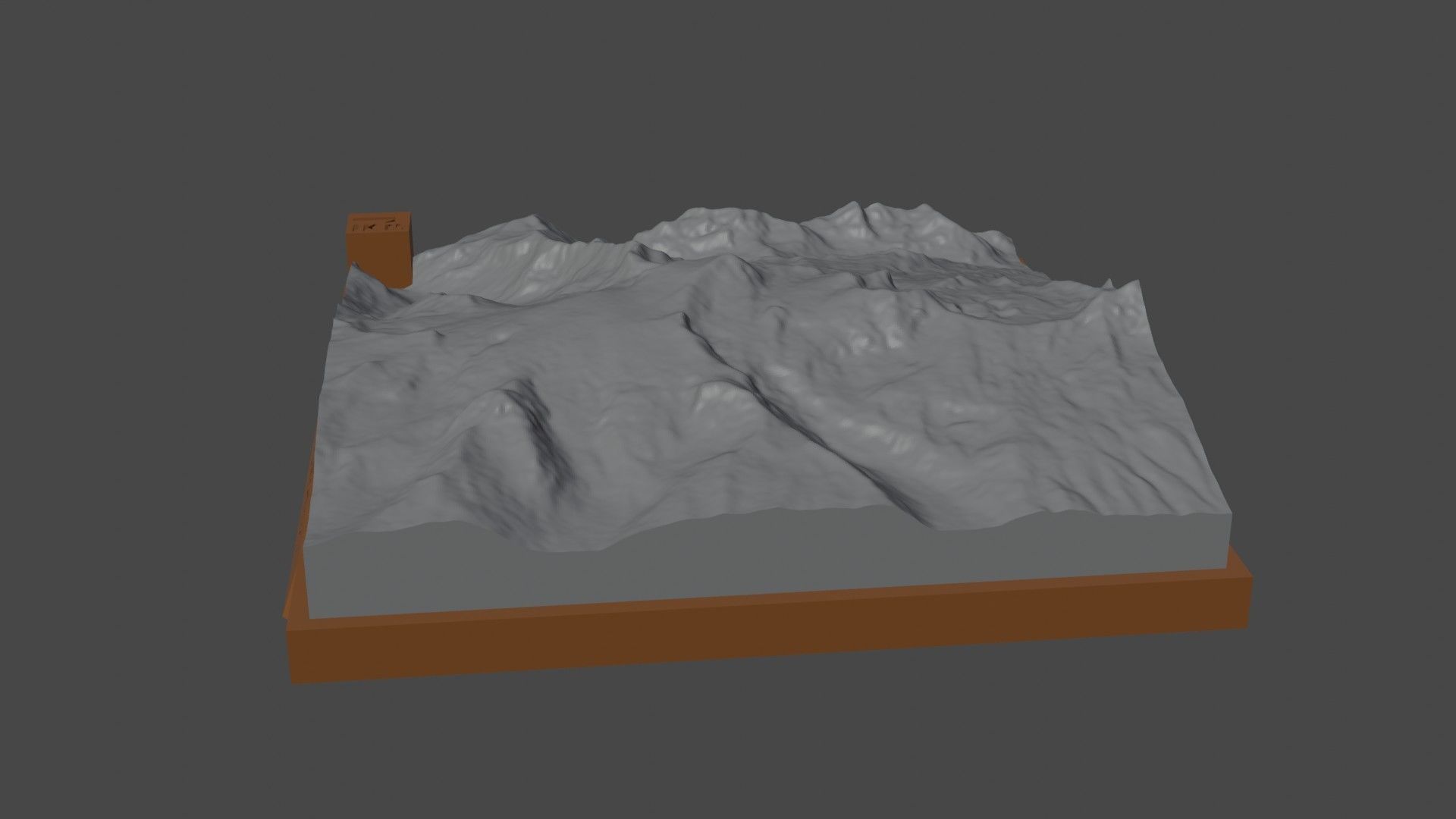 Volcan Peteroa 3D model 3D printable | CGTrader