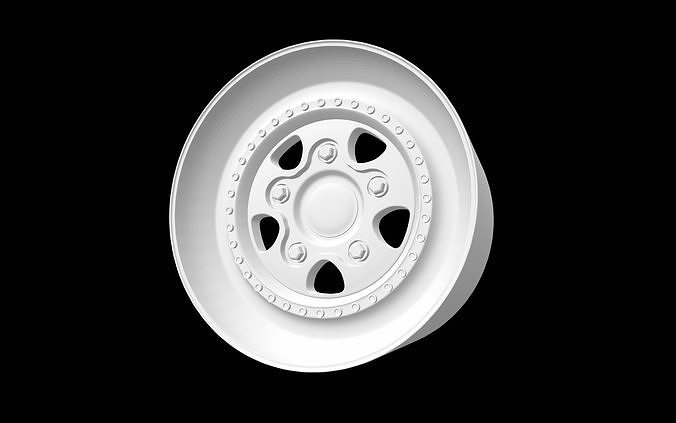 Range Rover Classic scalable and printable rim 3D model 3D printable ...