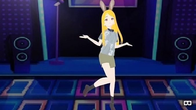 mmd bunny girl fashion 3D model | CGTrader