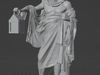 Diogenes statue 3D model 3D printable | CGTrader
