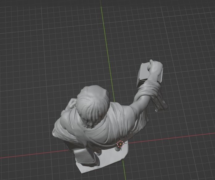 Diogenes statue 3D model 3D printable | CGTrader