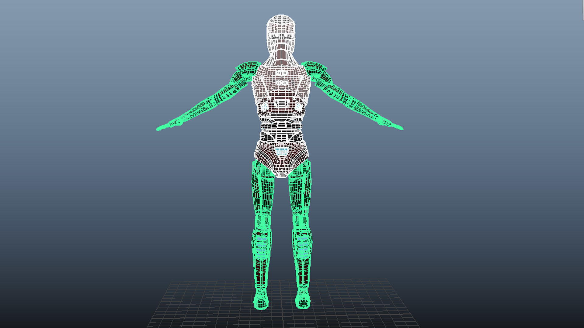 3D model Scifi Robot Concept with Realistic Texture VR / AR / low-poly ...