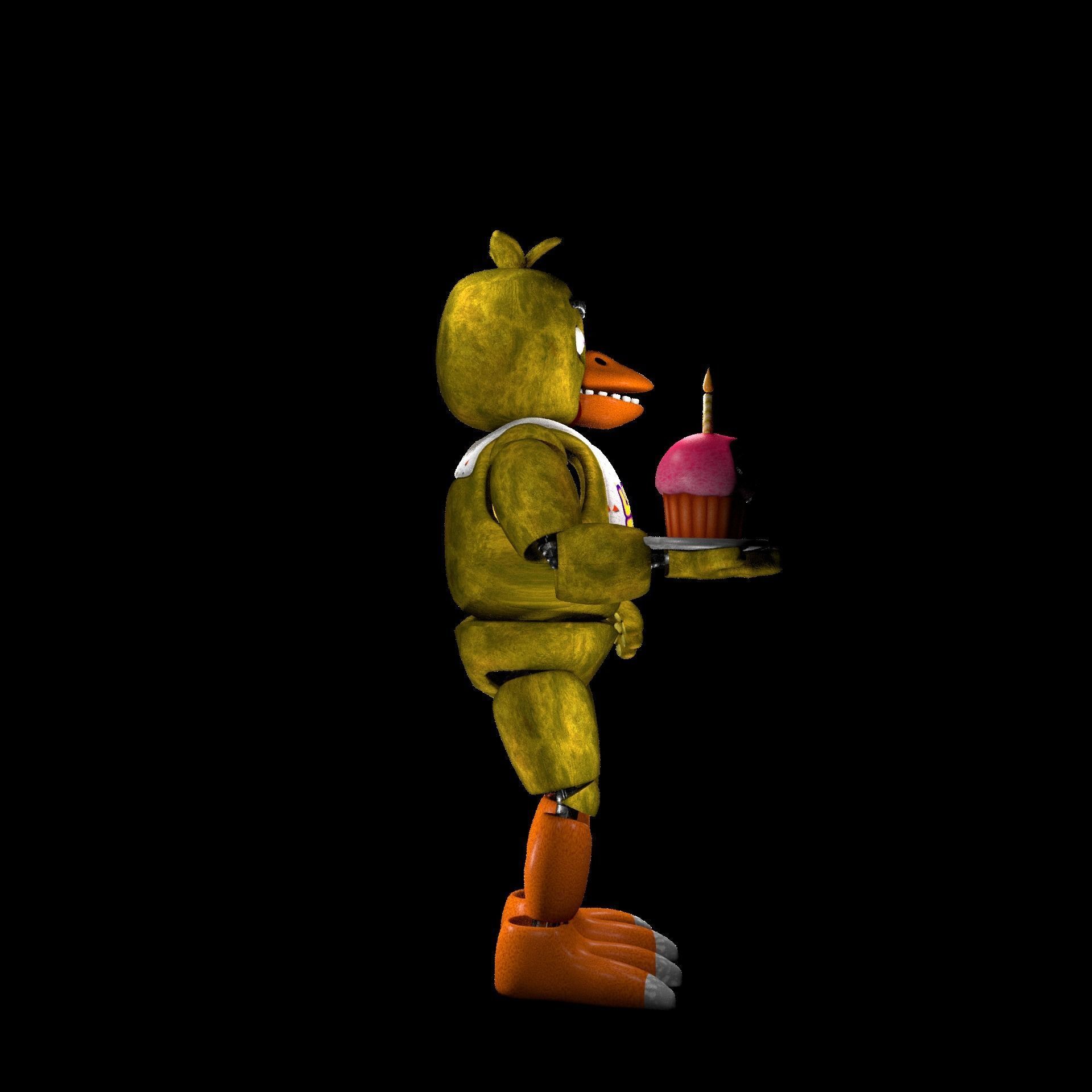 3D model Chica The Chicken - FNAF VR / AR / low-poly | CGTrader