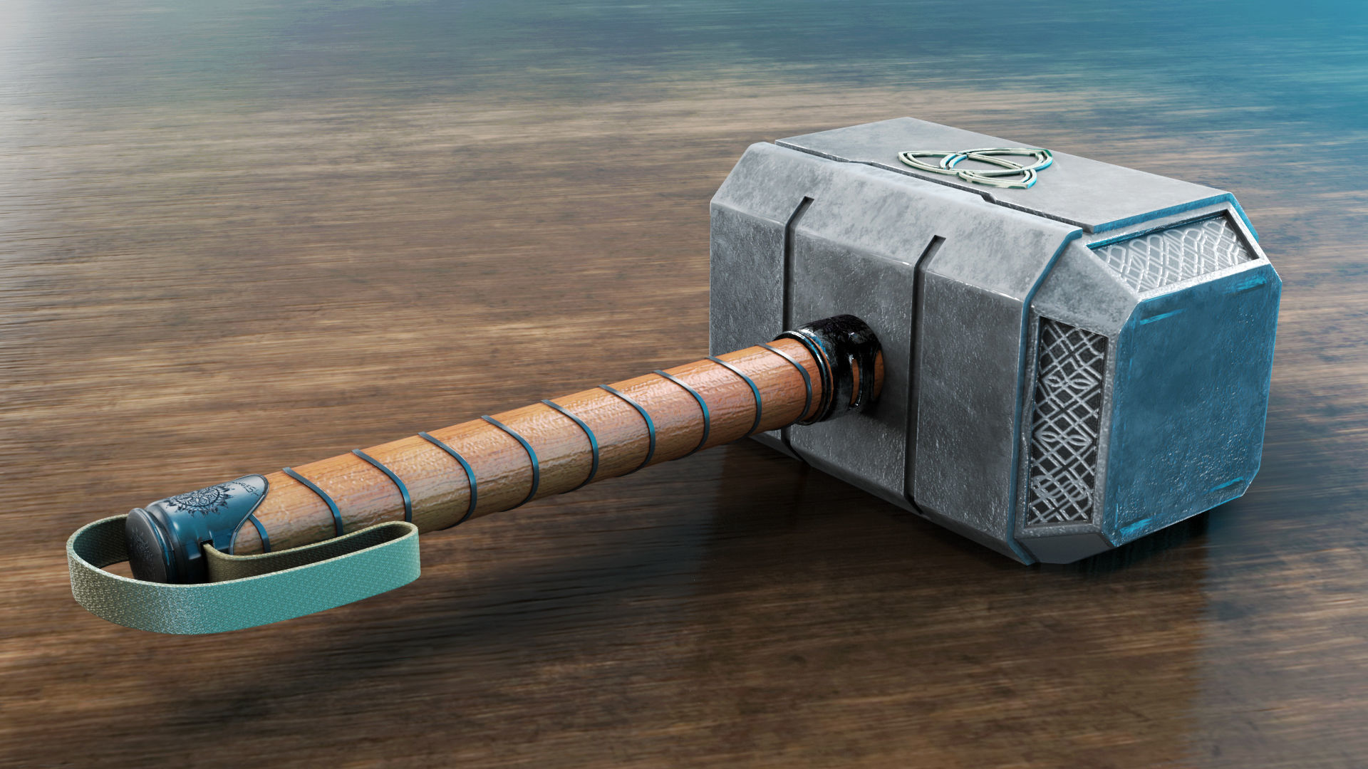 3D model Mjolnir 3D model VR / AR / low-poly | CGTrader