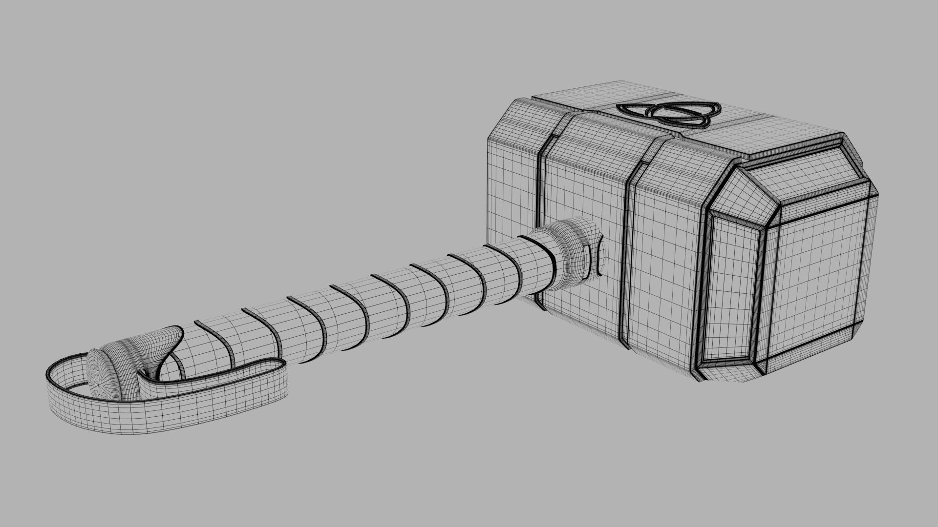 3D model Mjolnir 3D model VR / AR / low-poly | CGTrader