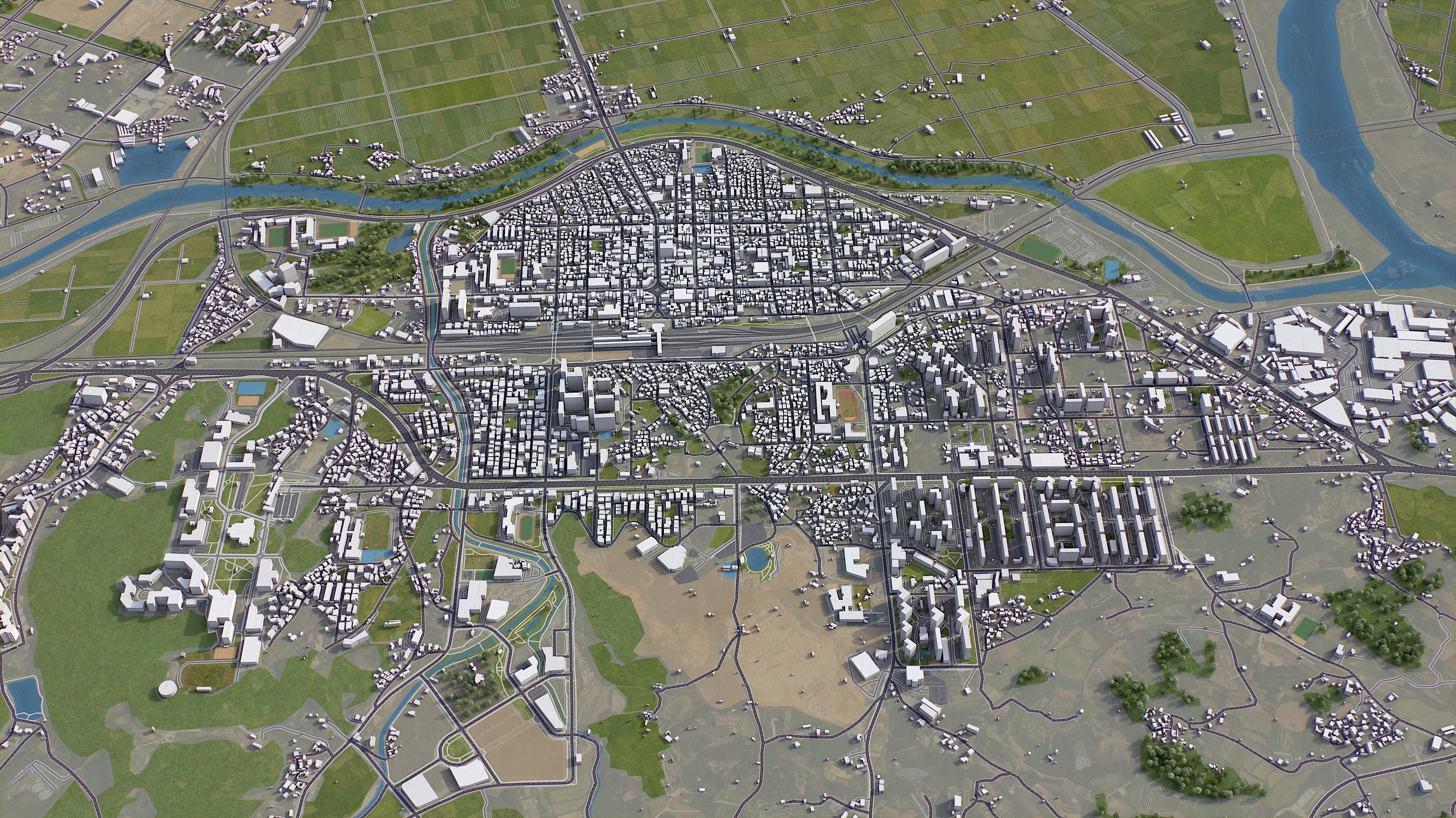 3D model Jochiwon VR / AR / low-poly | CGTrader