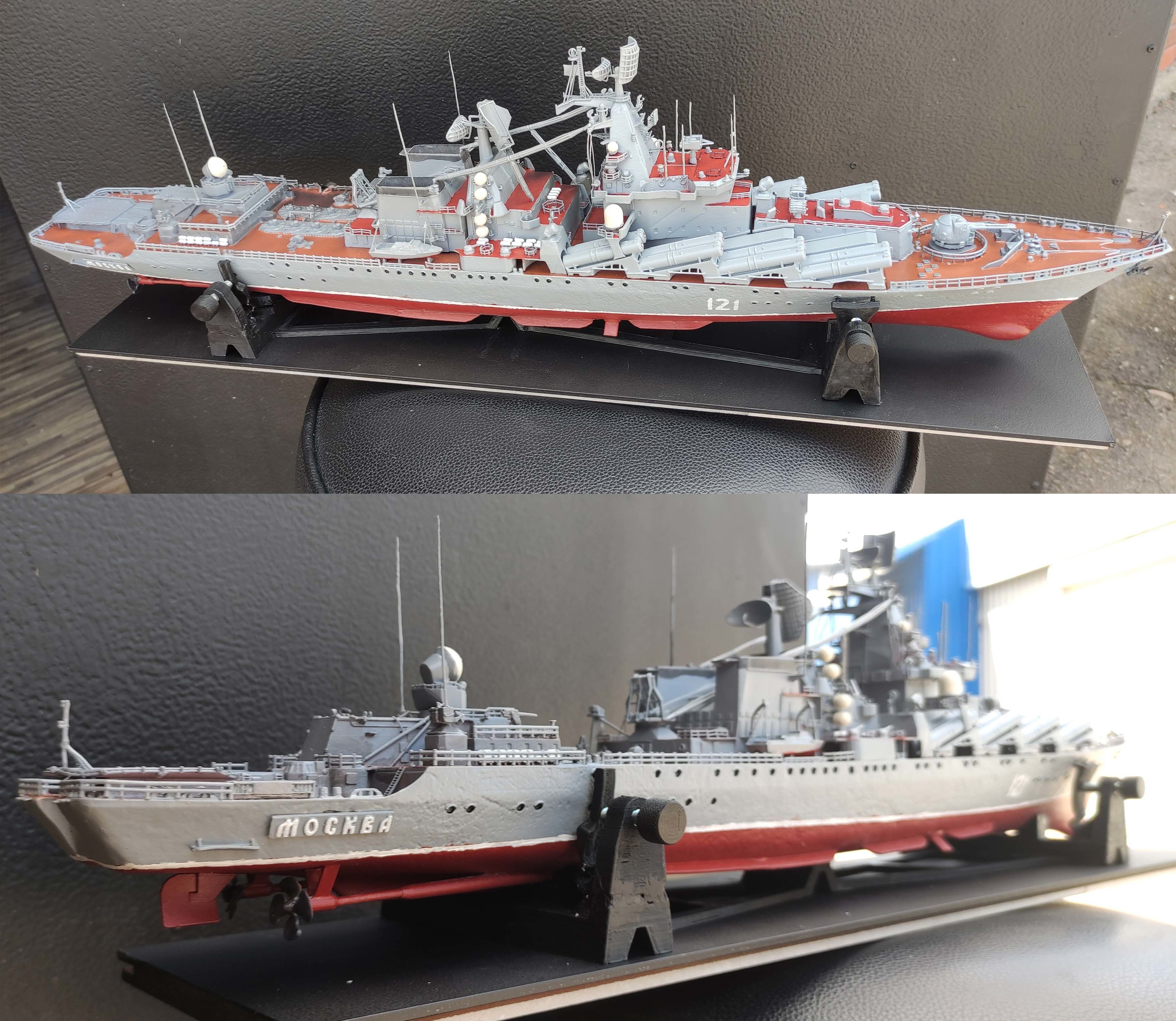 Russian warship 3D model 3D printable | CGTrader
