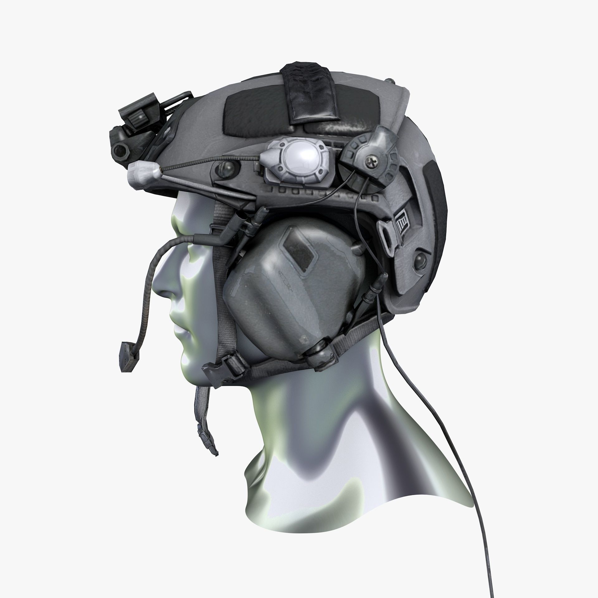 3D model US Military Helmet Low Poly VR / AR / low-poly | CGTrader