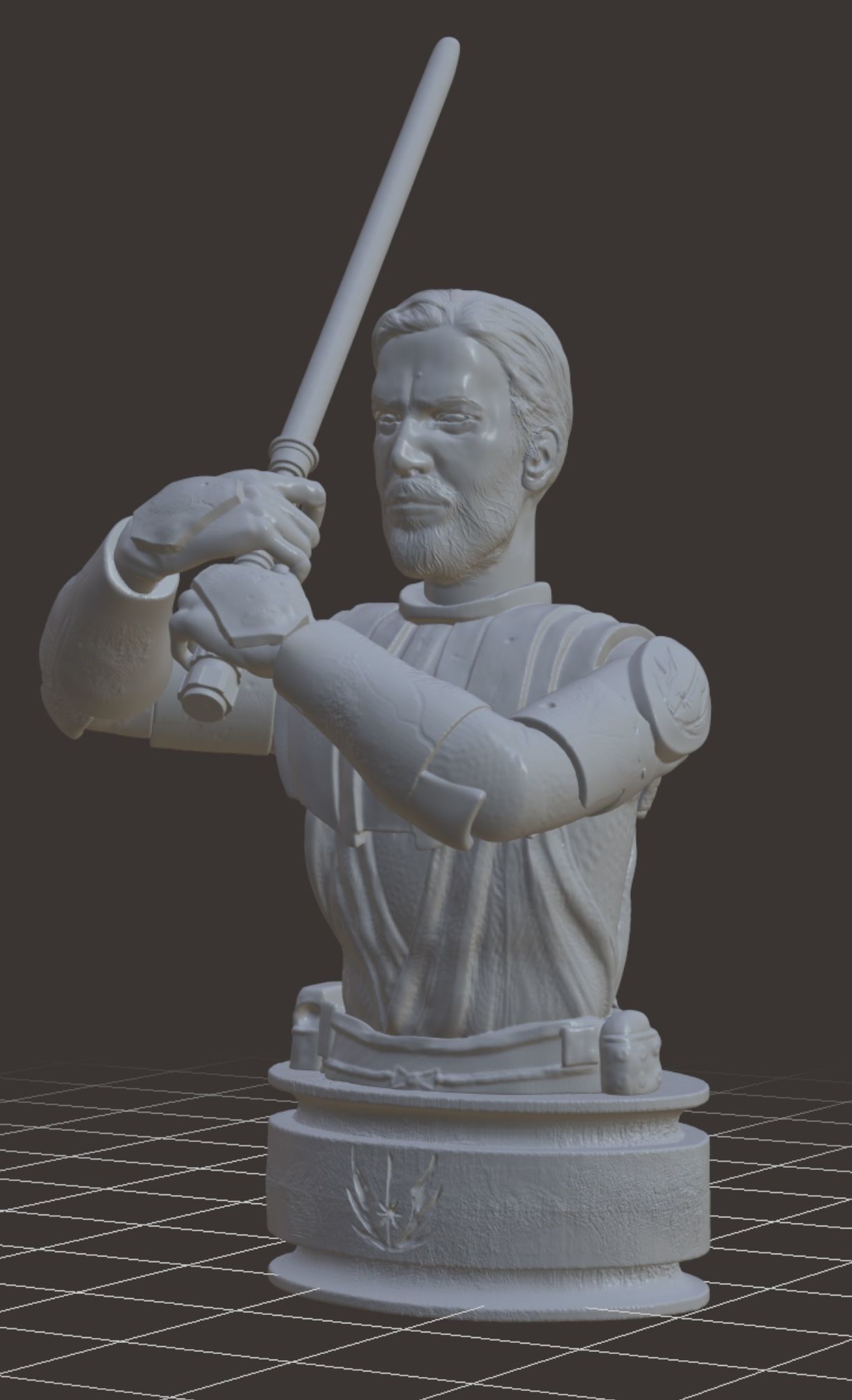 Obi Wan Kenobi Clone Wars Armor 3D model 3D printable | CGTrader