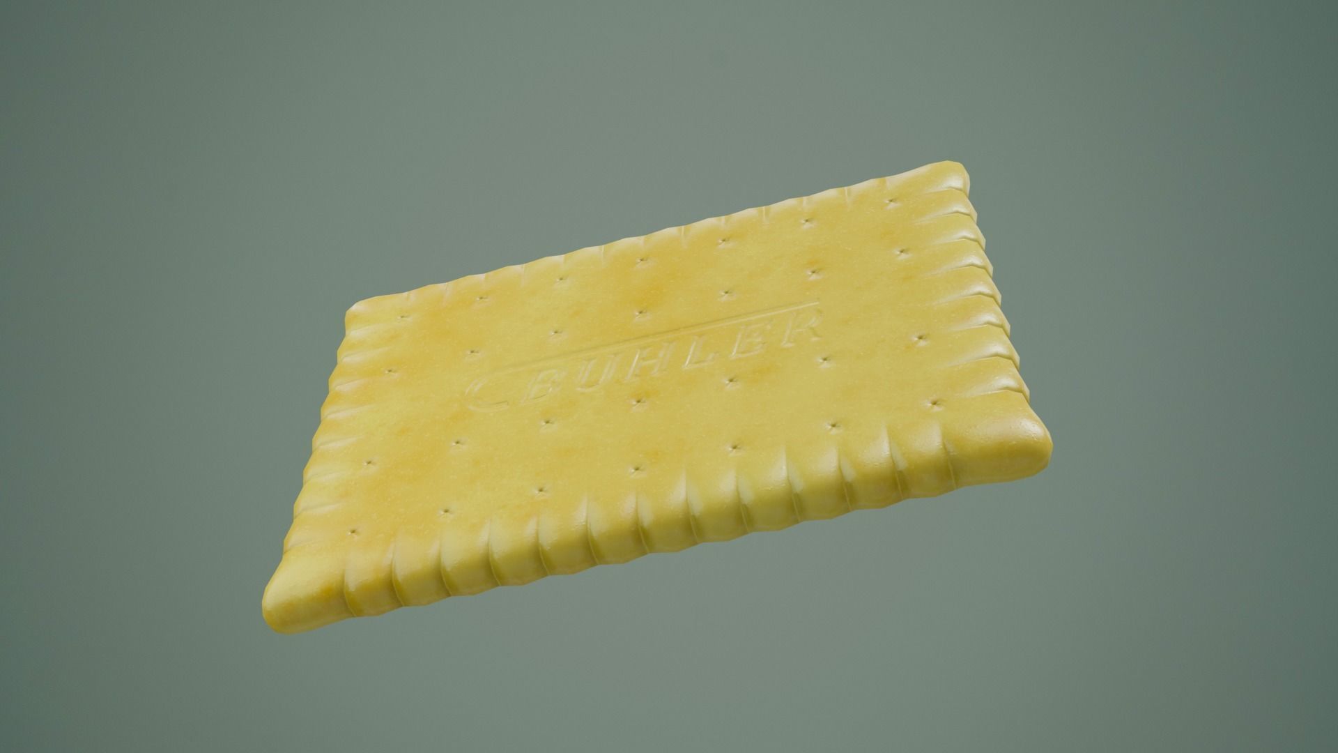 Biscuit model 3D model | CGTrader
