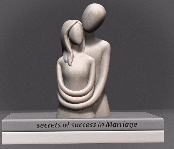 Love Couple 3D model 3D printable | CGTrader