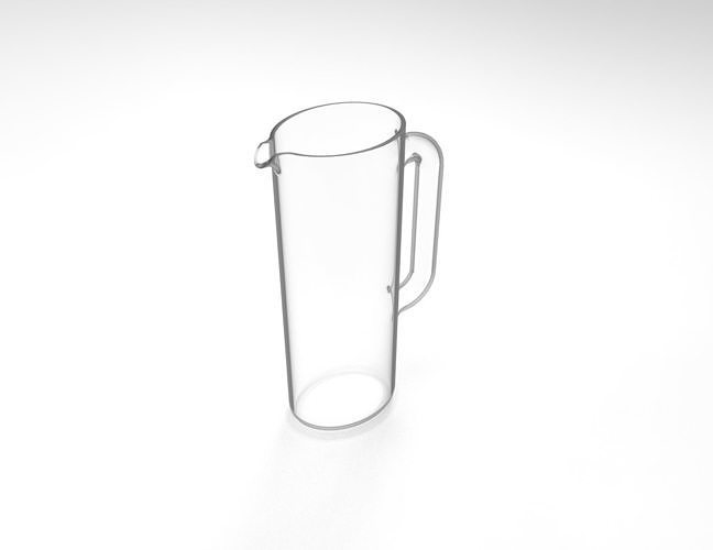Water Pitcher free 3D model rigged | CGTrader