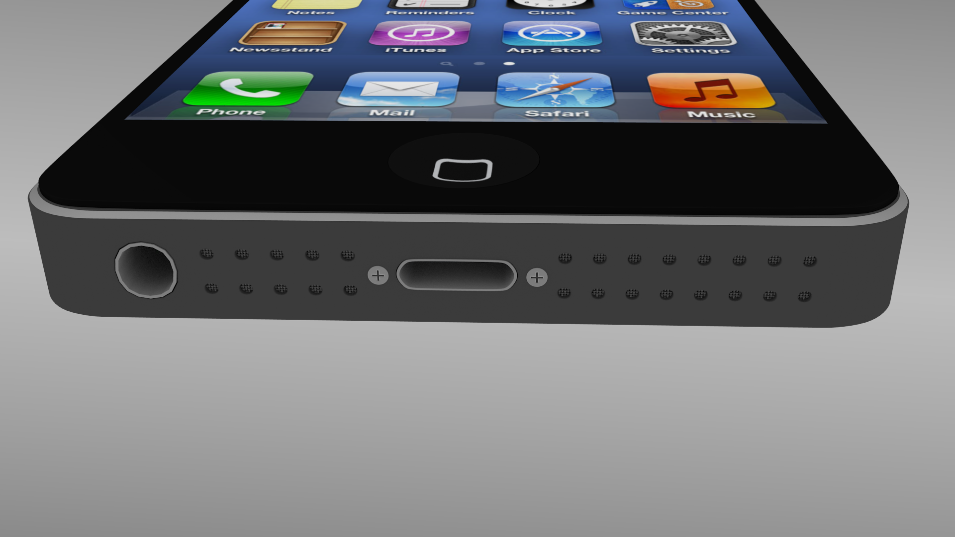 Iphone 5 collection different colored iphones 3D model | CGTrader