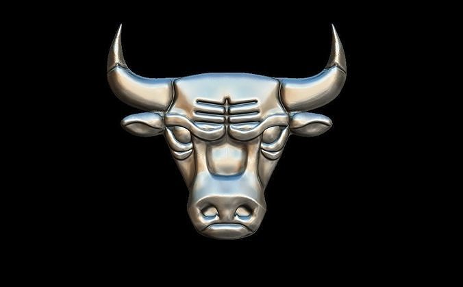 Chicago Bulls Logo Black Background