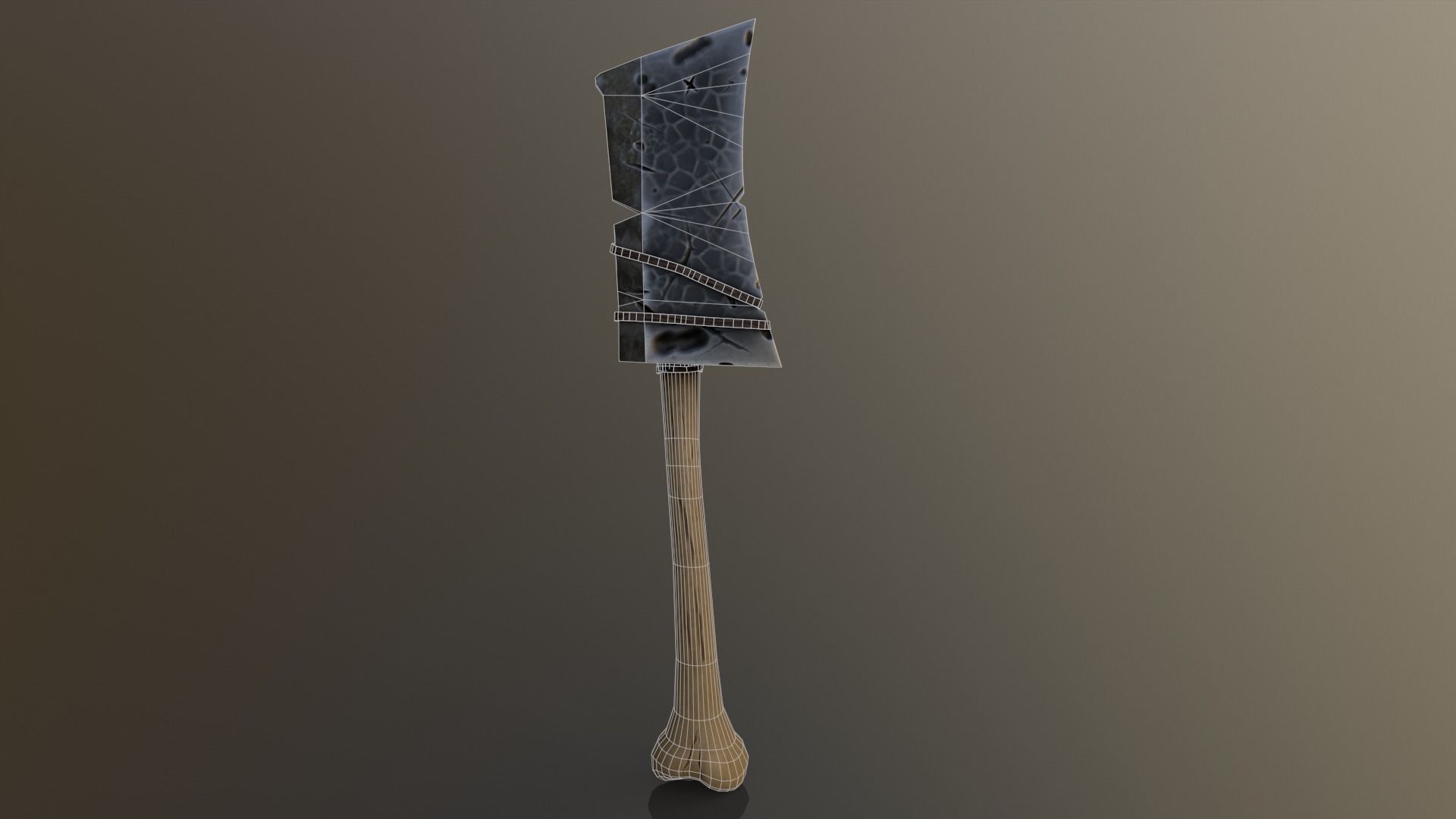 3D model Stylized Cleaver GameReady PBR VR / AR / low-poly | CGTrader