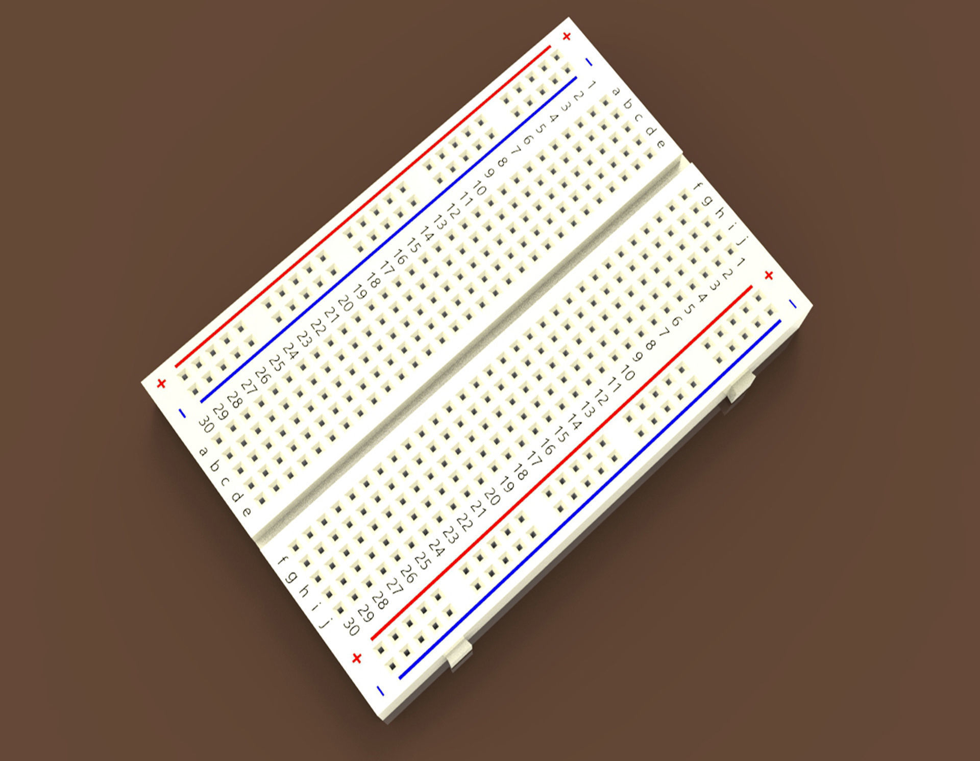 Breadboard 3D model | CGTrader