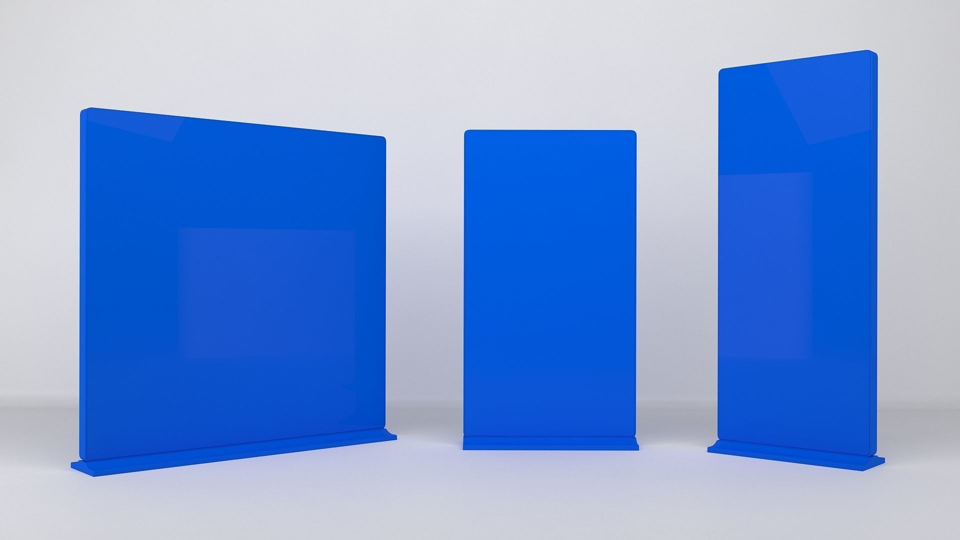 Digital Signages 3D model | CGTrader