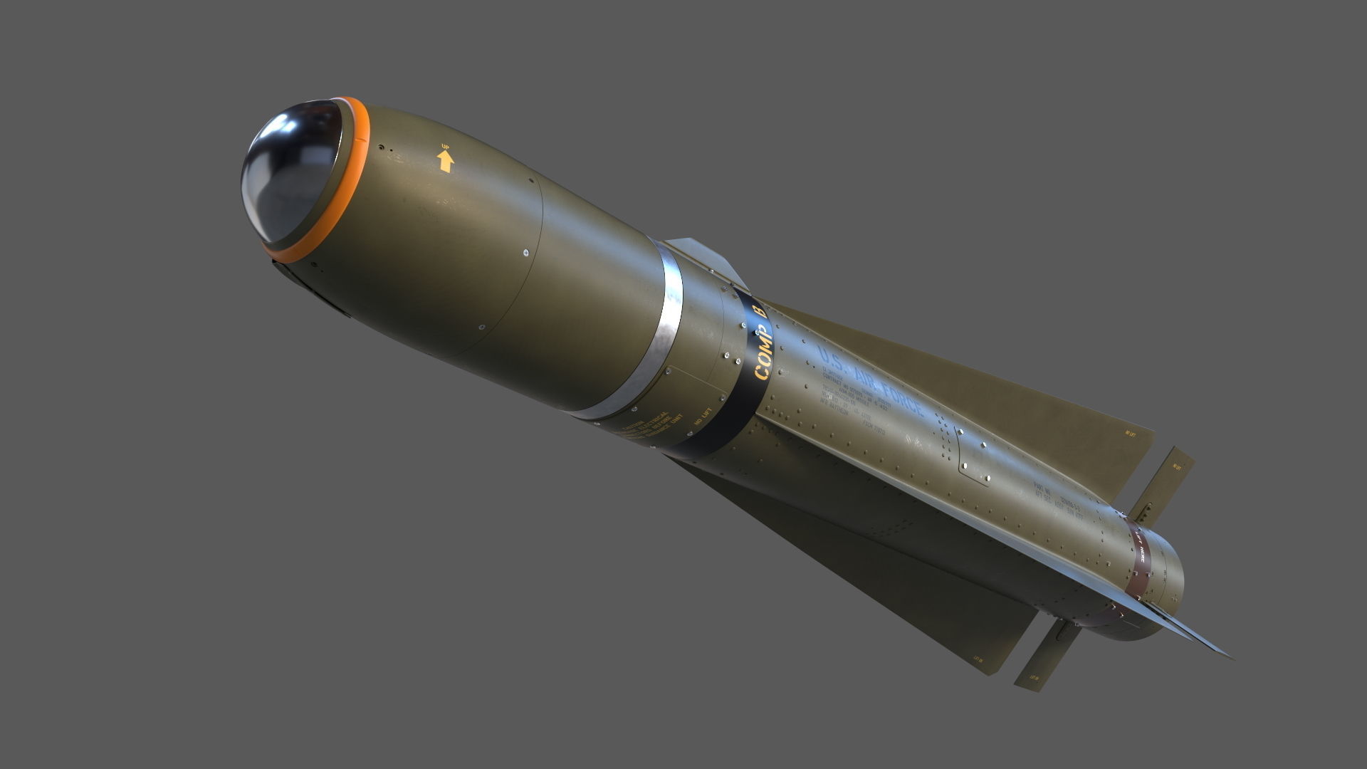 The AGM-65D Maverick 3D model | CGTrader