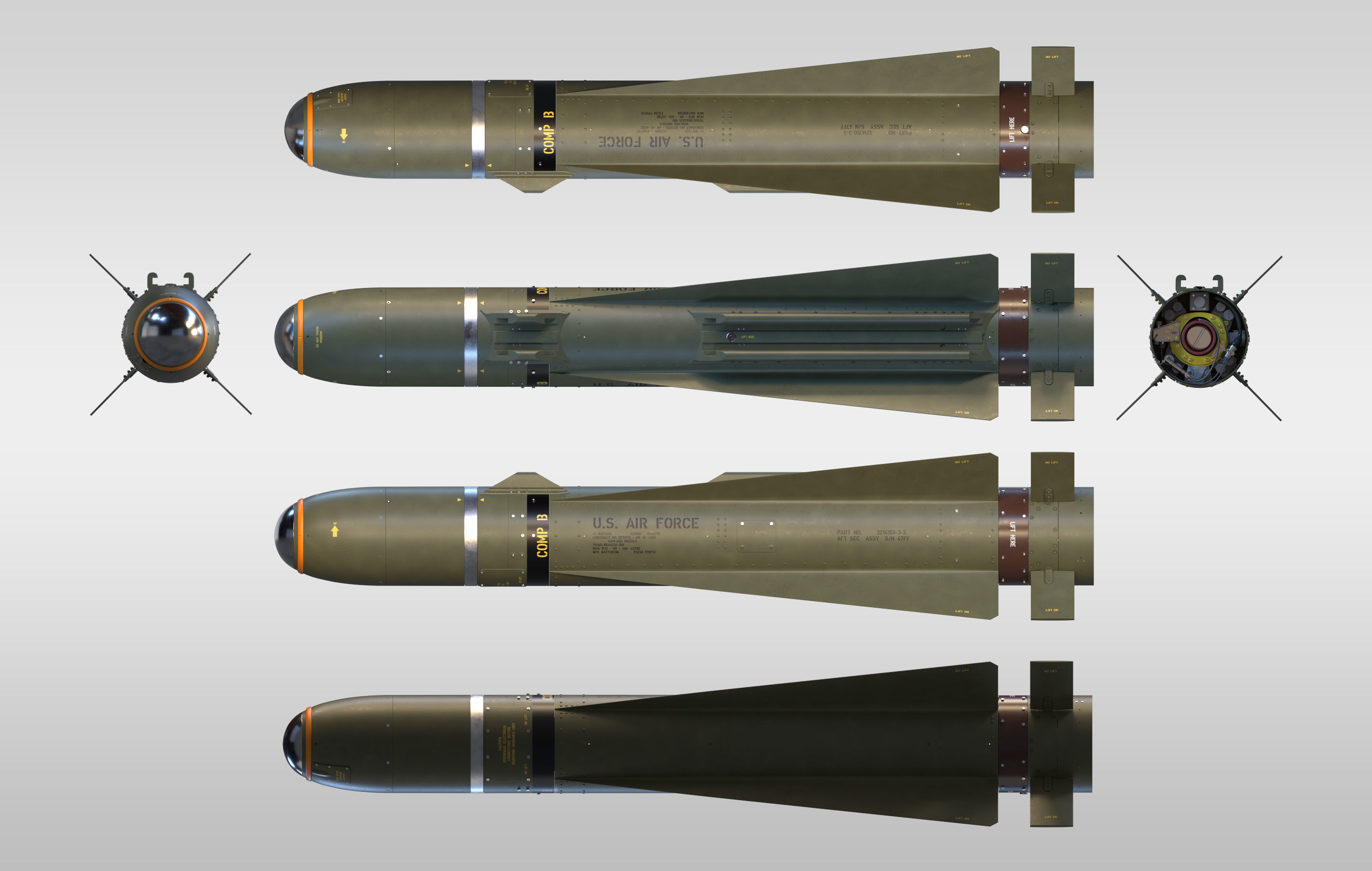 The AGM-65D Maverick 3D model | CGTrader