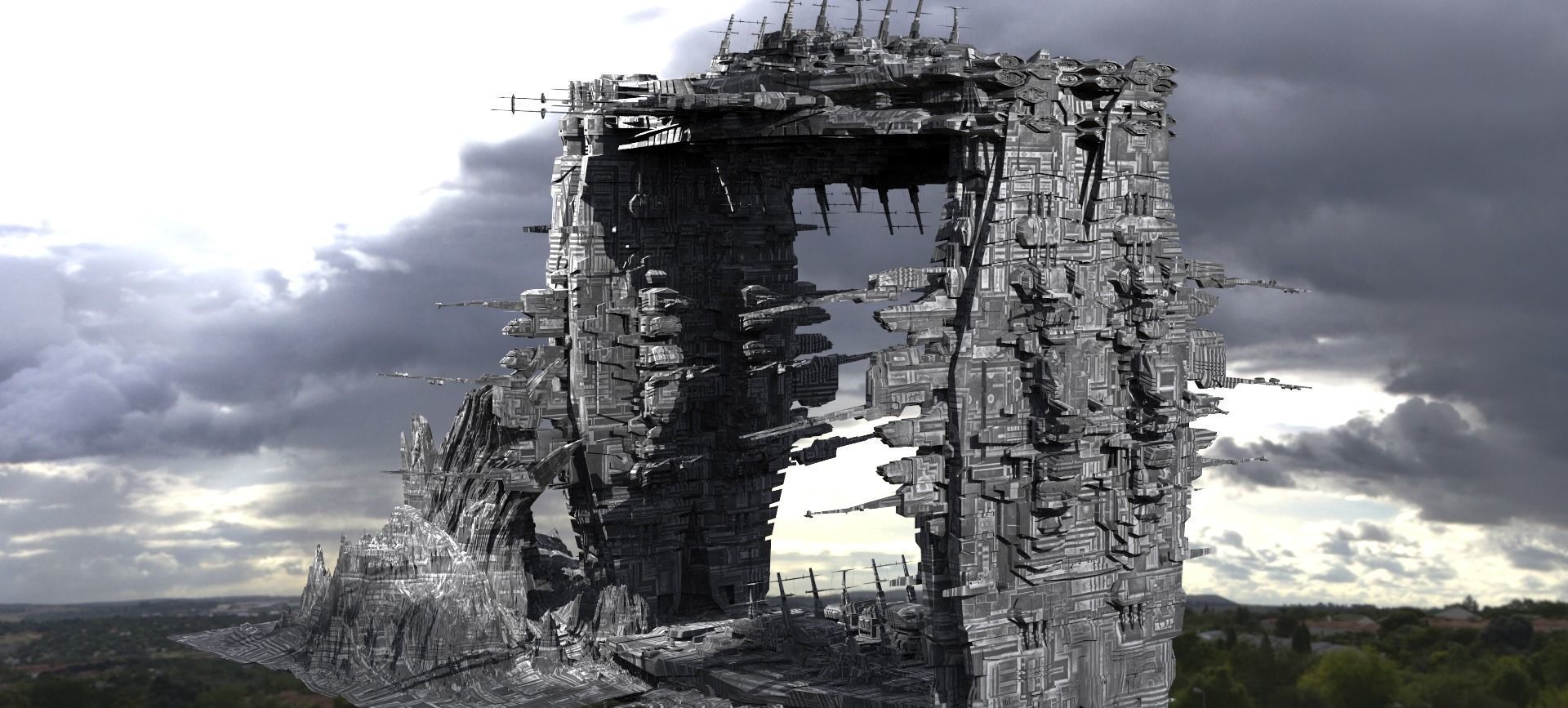 Colossal Titan Entranceway 3 3D model | CGTrader