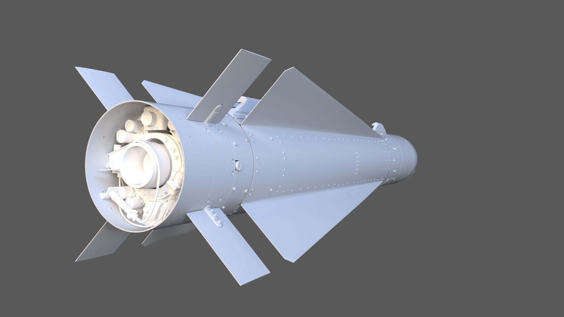 The AGM-65E Maverick 3D model | CGTrader