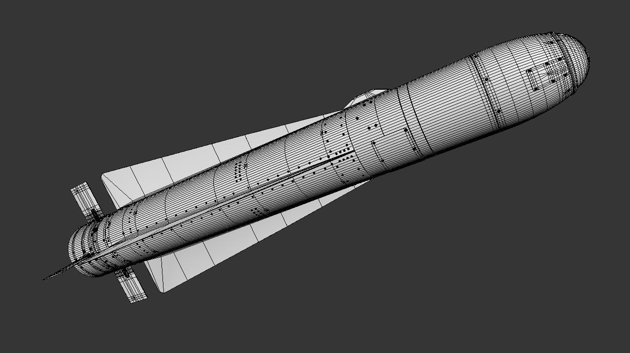 The AGM-65G Maverick 3D model | CGTrader
