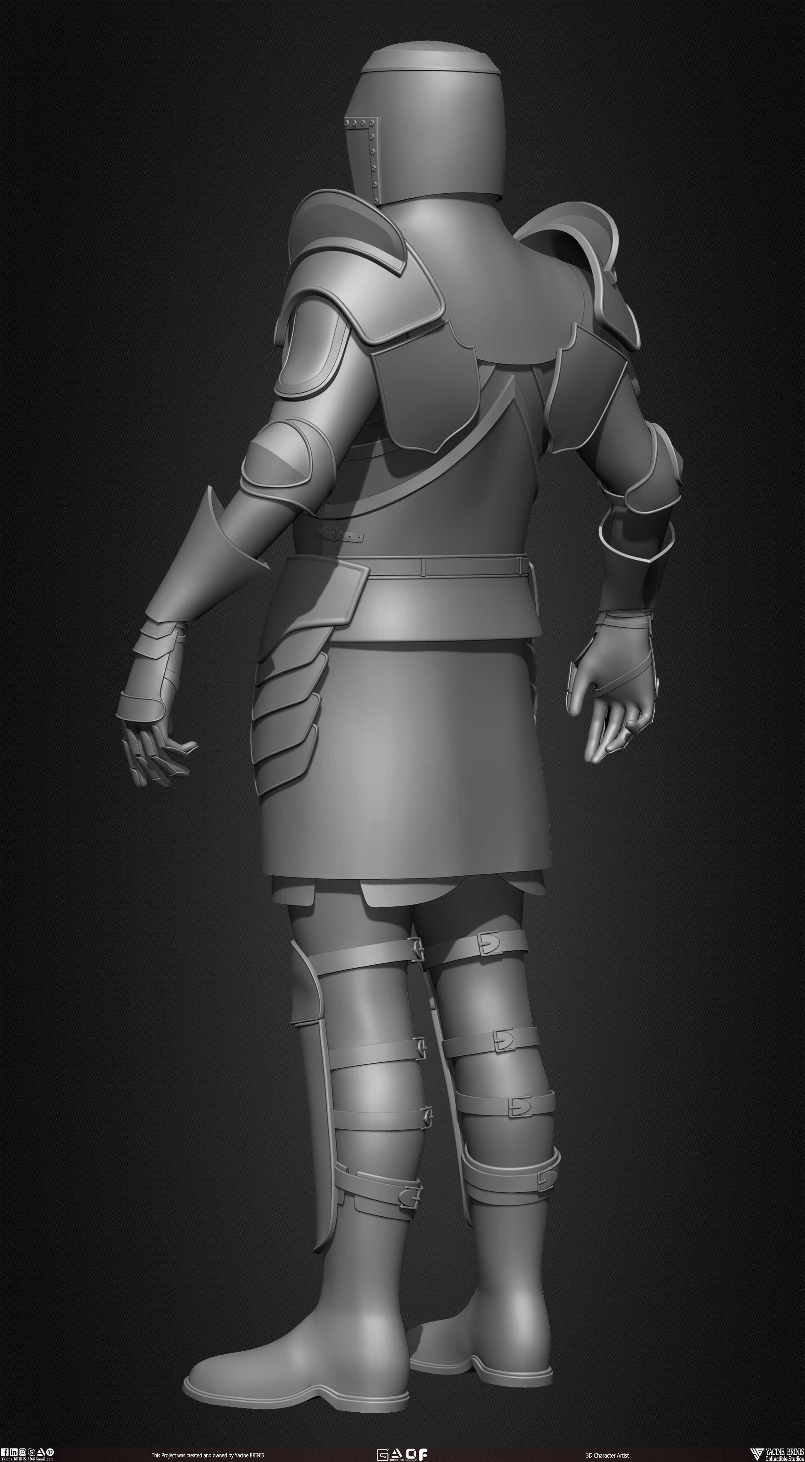 3D model 30 Armor Suit Kitbash Vol 06 VR / AR / low-poly | CGTrader