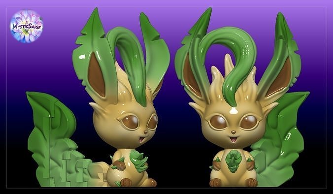 Leafeon Chibi