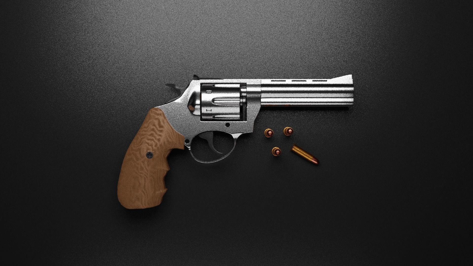 Immersive Revolver 3D model | CGTrader