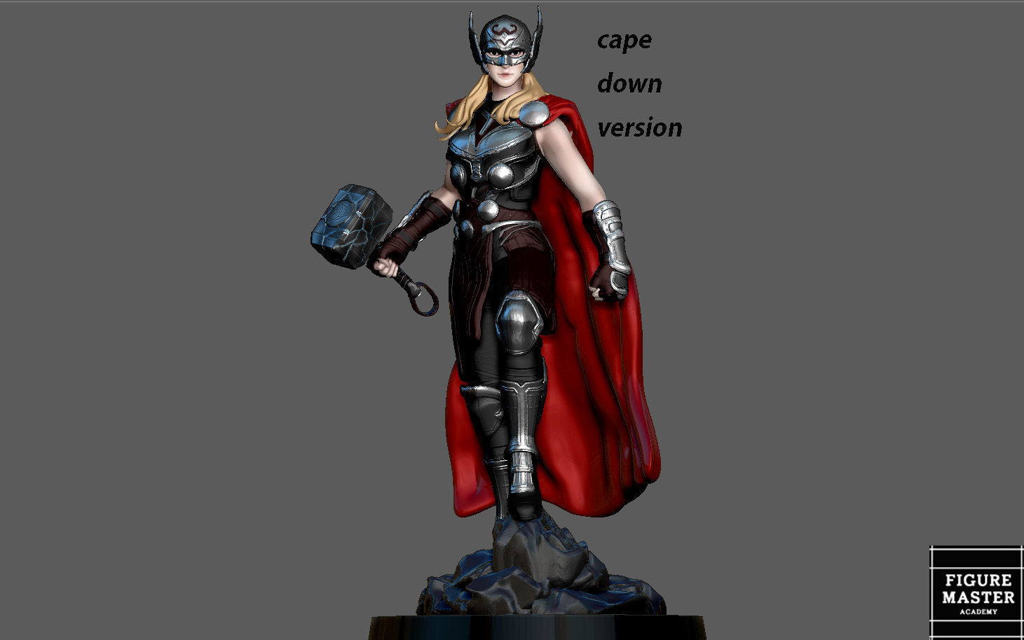 MIGHTY THOR NATALIE PORTMAN LOVE AND THUNDER MARVEL MCU 3D model 3D ...