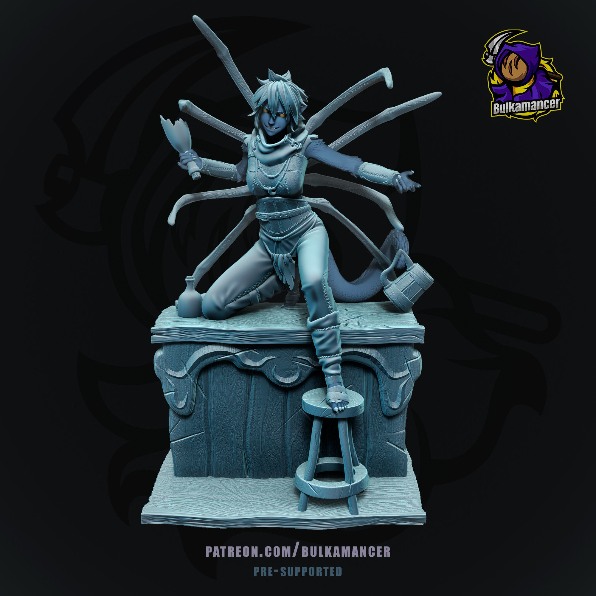 Wenduag - Pathfinder - Wrath of the Righteous 3D model 3D printable ...
