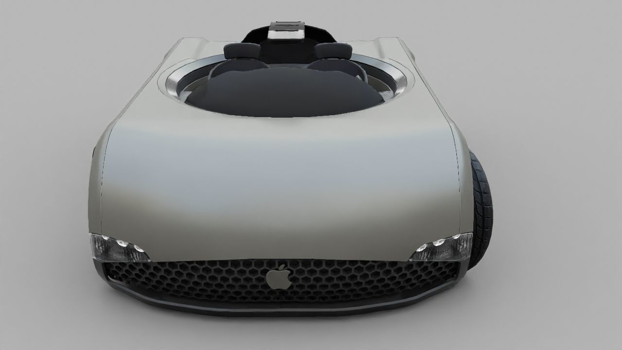 APPLE CONCEPT CAR rigged 3D model rigged | CGTrader