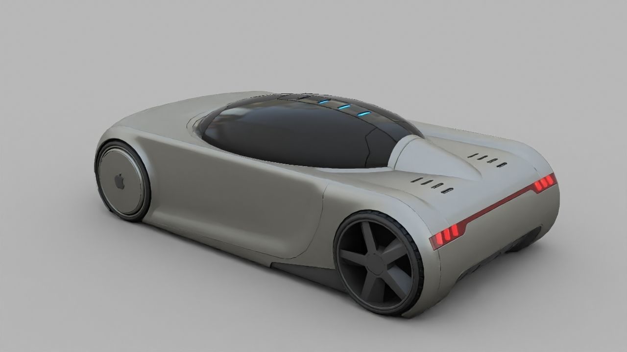 APPLE CONCEPT CAR rigged 3D model rigged | CGTrader