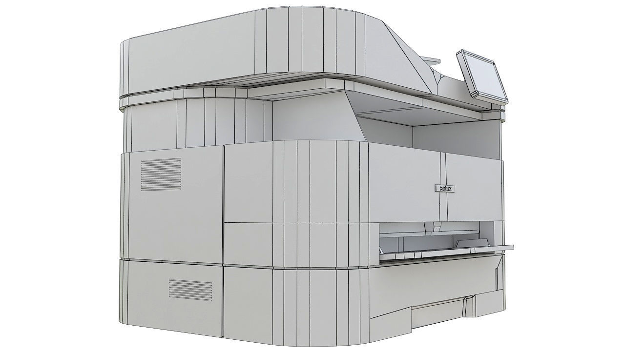 Multifunction printer 3D model | CGTrader