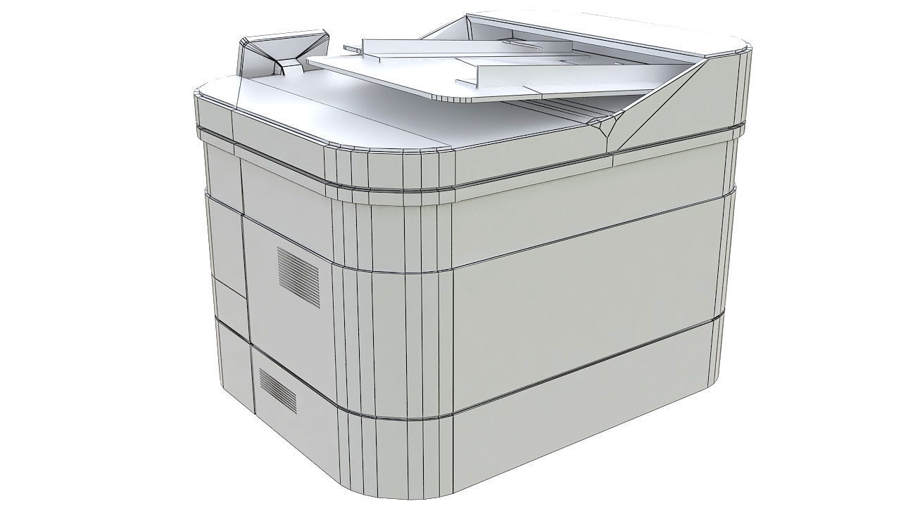 Multifunction printer 3D model | CGTrader
