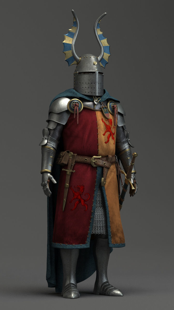 Knight 3D model | CGTrader