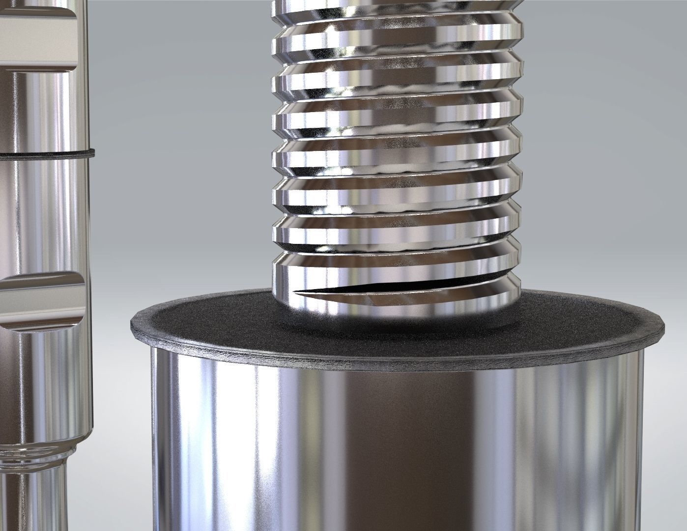 Original size Thread cover Ready for 3d Print Model 27791-10 3D model ...