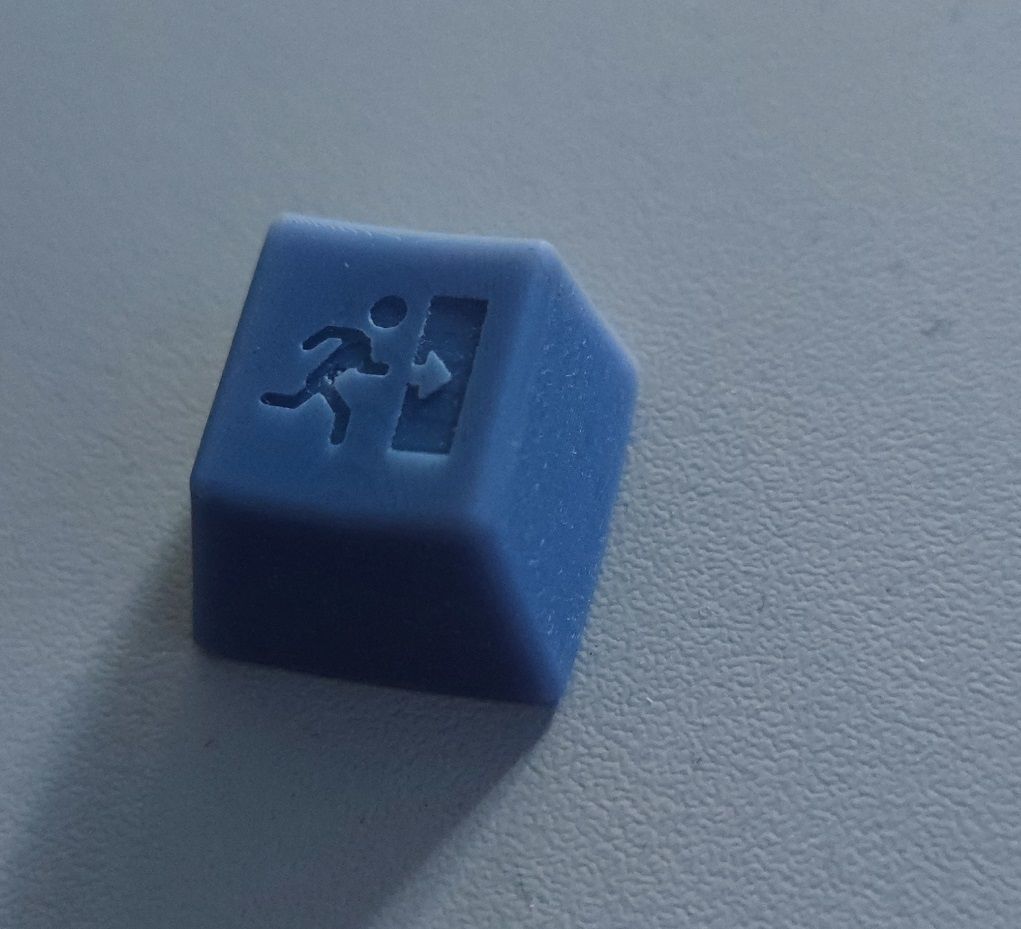 CHERRY MX KEYCAP - ESC - ESCAPE DOOR 3D model 3D printable | CGTrader