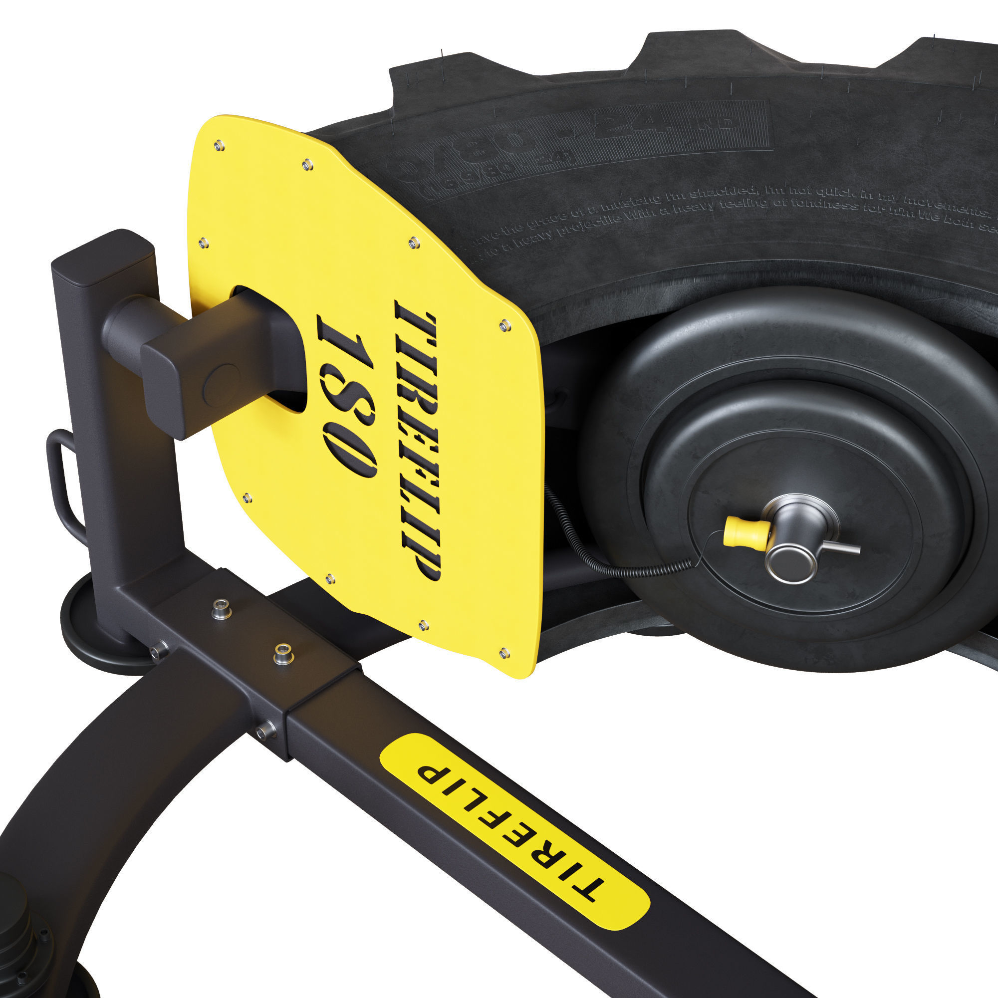Tire - Simulator For Functional Training TireFlip 180 3D model | CGTrader