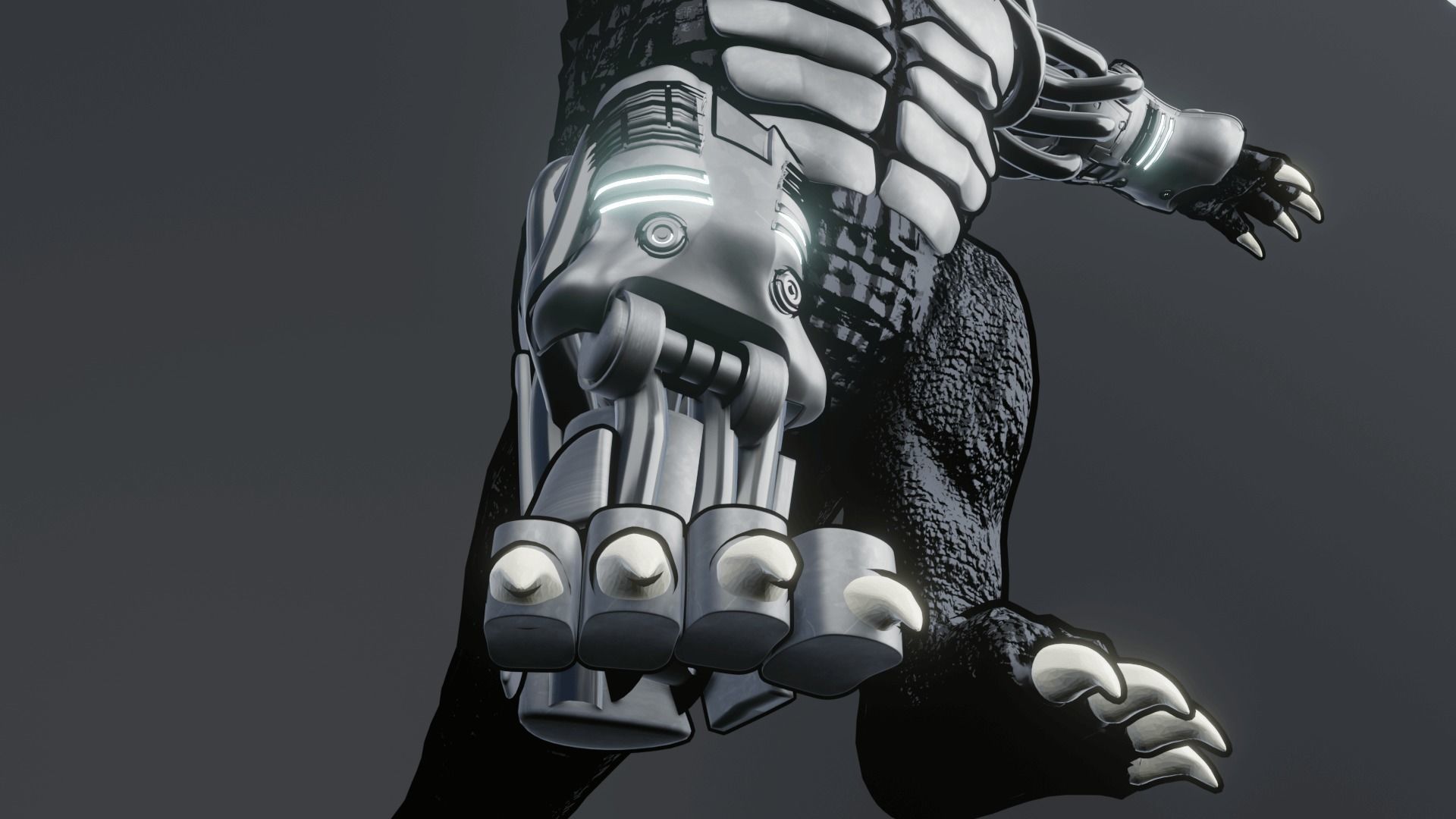 Mecha Godzilla 3D model | CGTrader