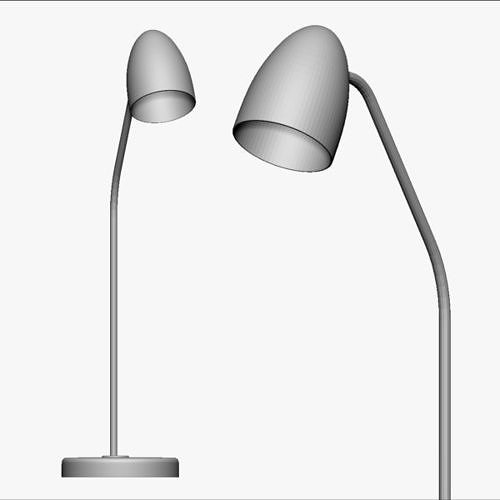 001276 regular table lamp 3dp 3D model 3D printable | CGTrader