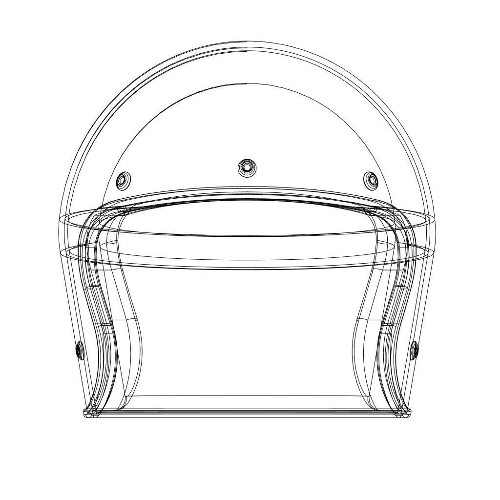 3d printable classic helmet - Hi-poly 3D model 3D printable | CGTrader