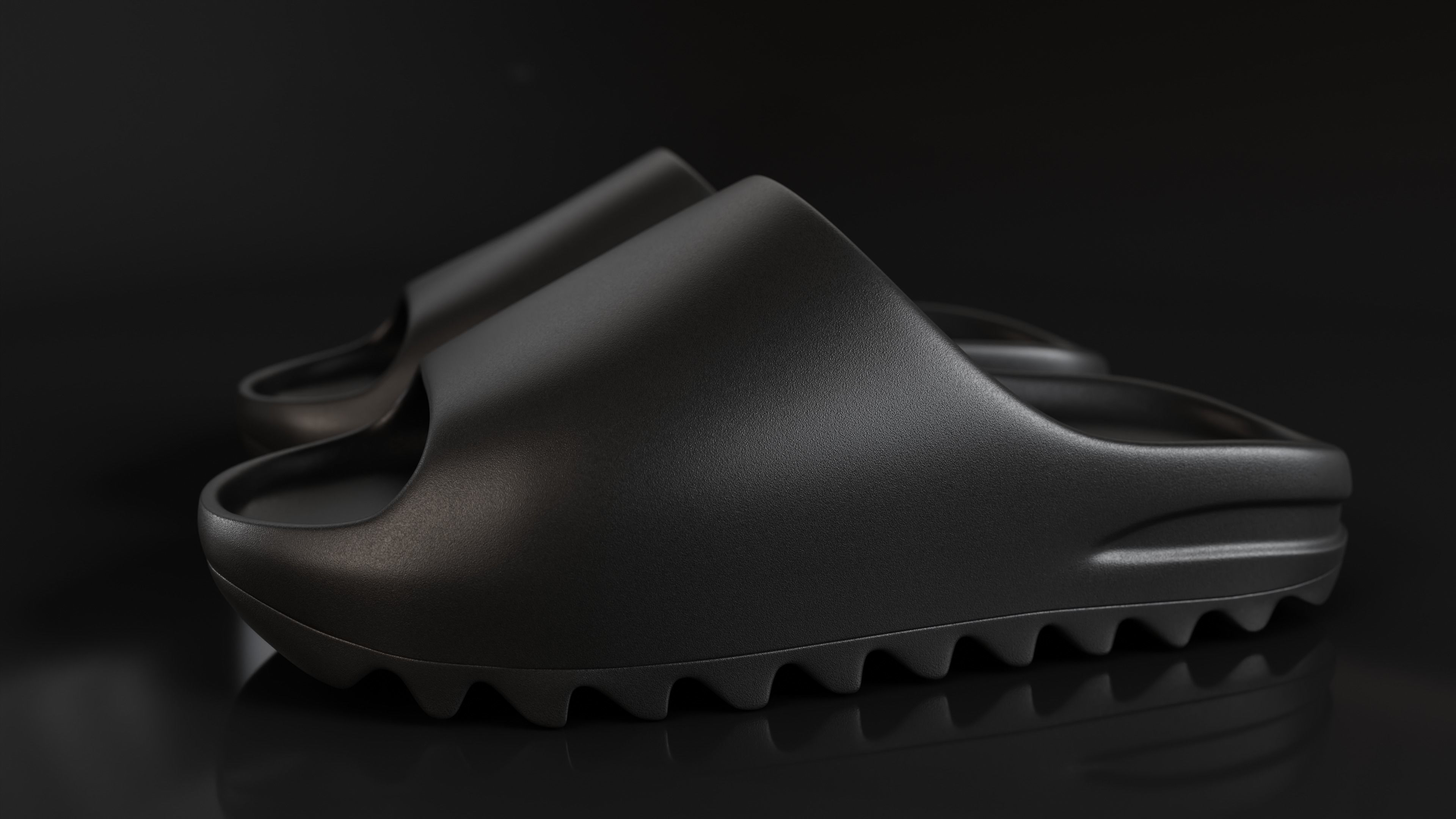 3D model Adidas Yeezy sliders shoe VR / AR / low-poly | CGTrader