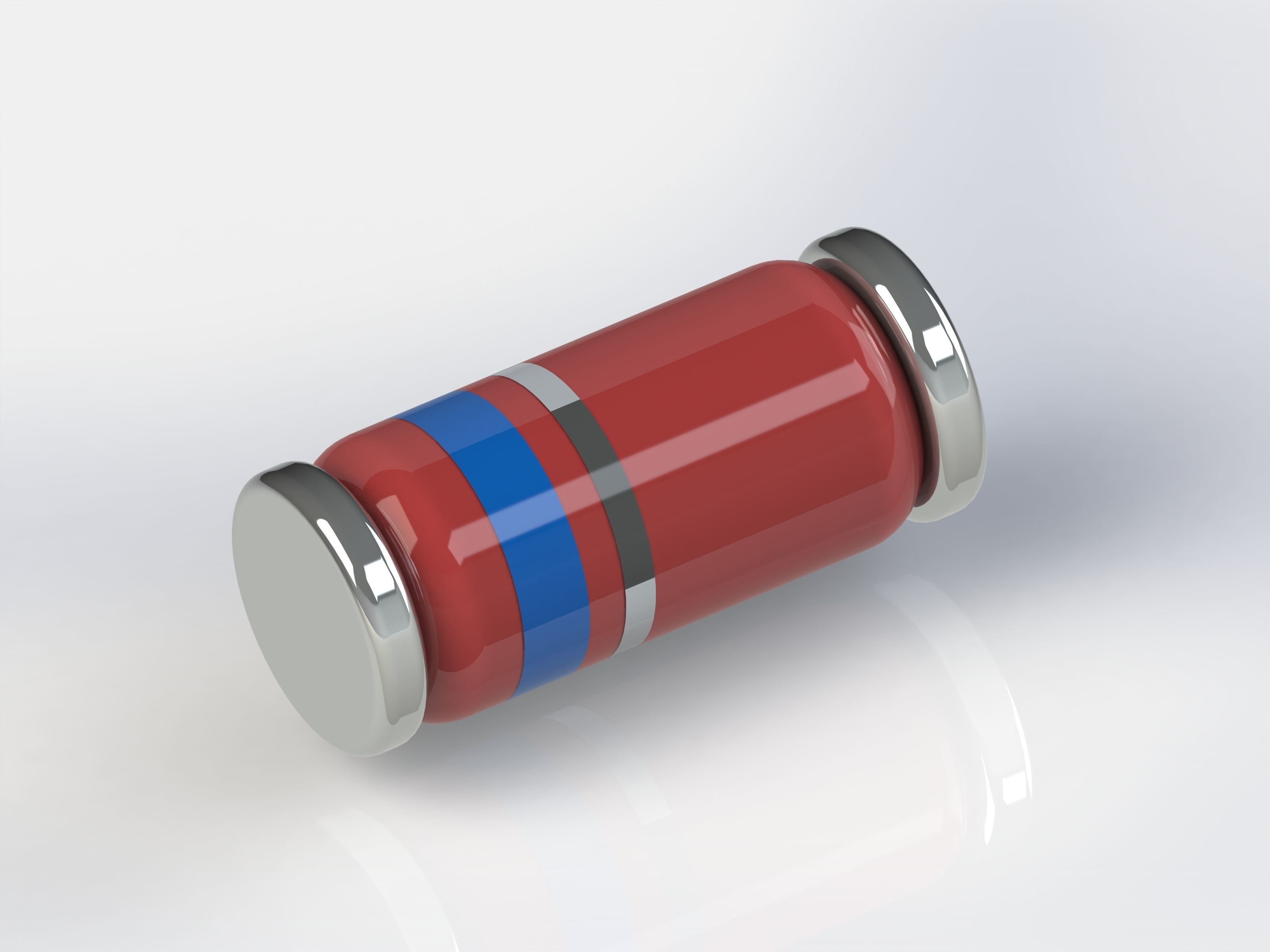 SMD Zener diode 3D model | CGTrader